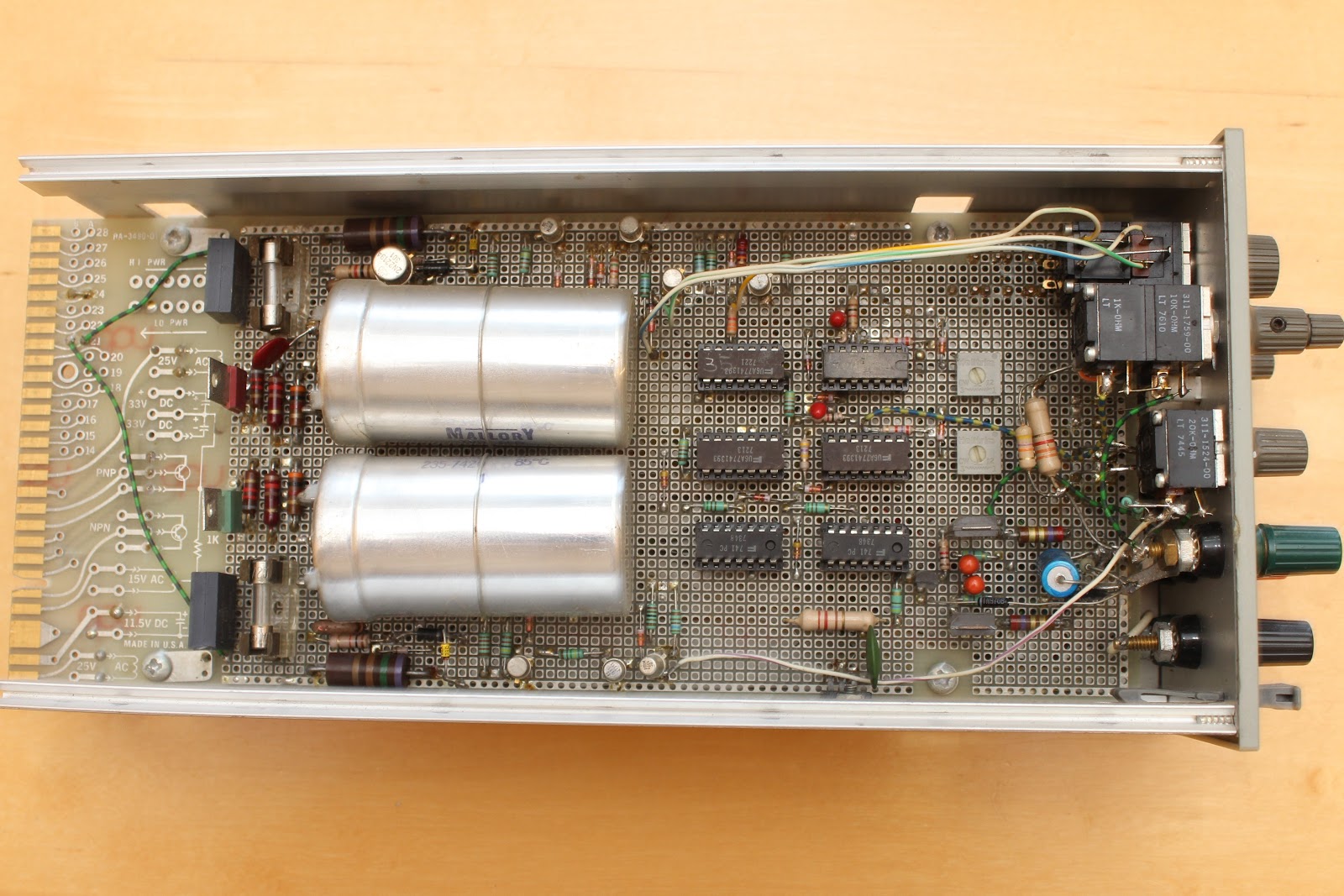Paul's DIY electronics blog: DIY build of my Tektronix gear and a 5CT1 ...