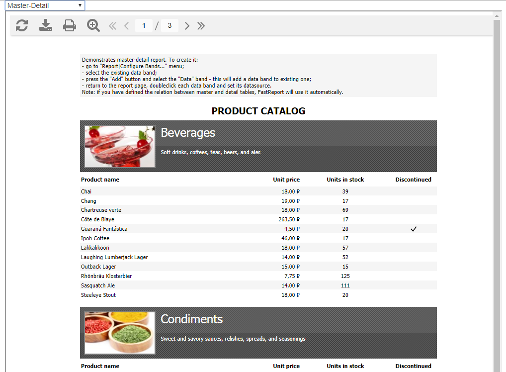 How to use the FastReport Open Source WebReport with ReactJS