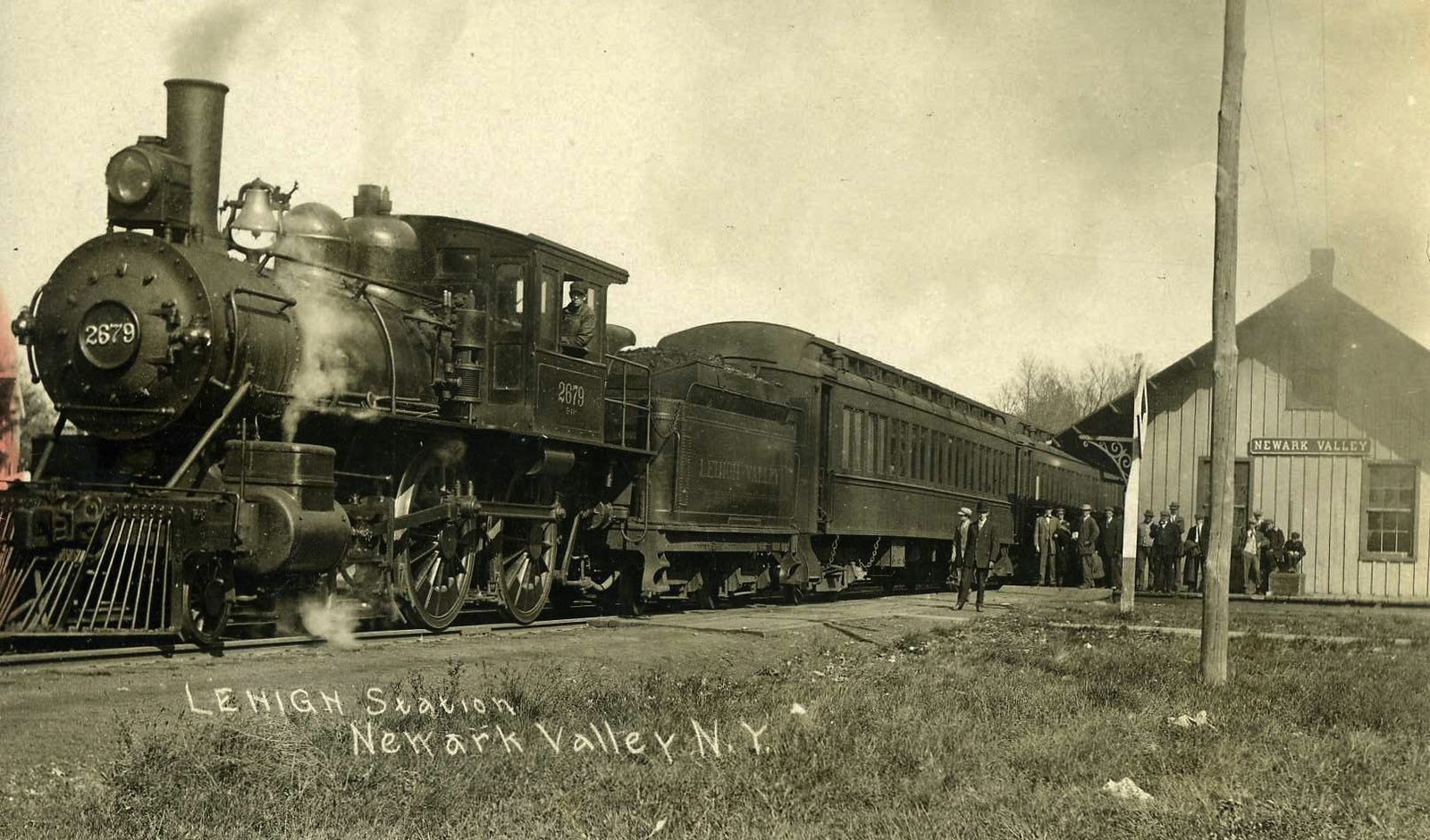 Vintage Railroad Pictures: Old Railroad Scenes in New York State