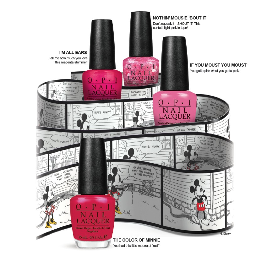 Vintage Minnie Mouse by OPI - Nailderella