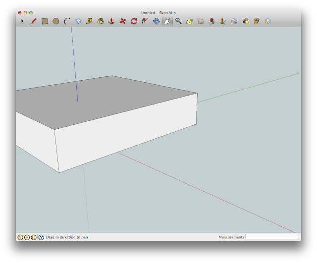 싸모미의 잡다한 블로그: Google SketchUp - 1. SketchUp 실행 및 카메라 기초(Orbit, Pan, Zoom)