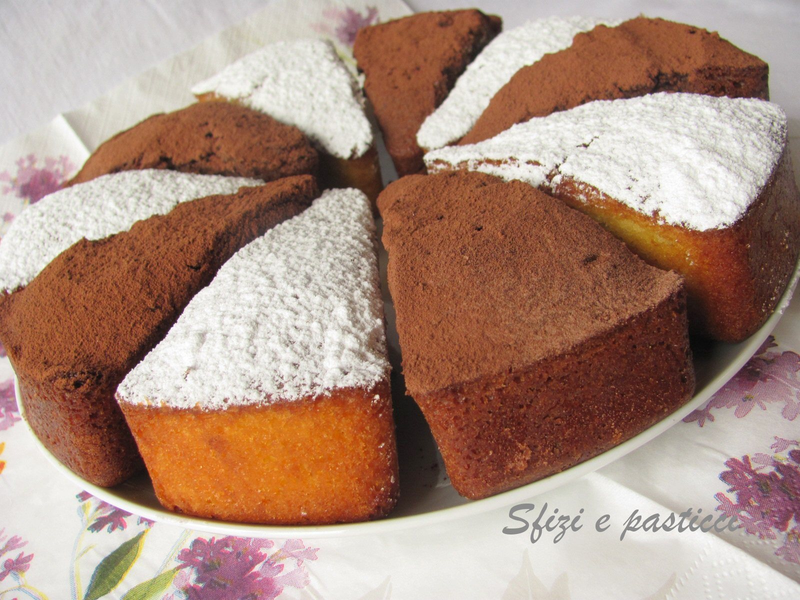 Sfizi e pasticci: Torta a fette