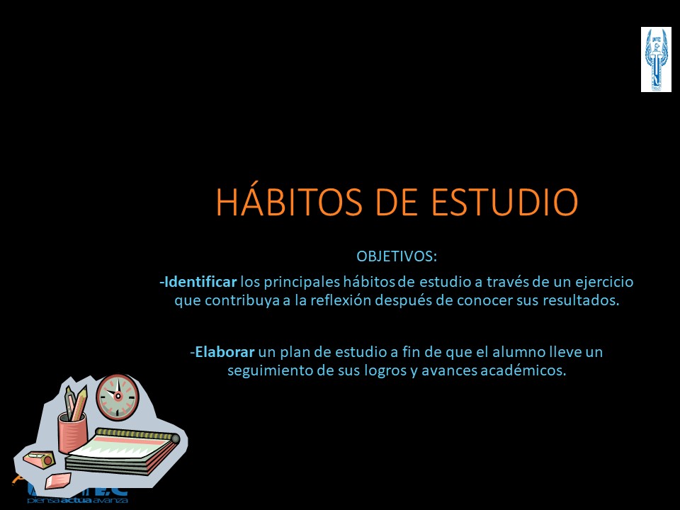 HÁBITOS DE ESTUDIO