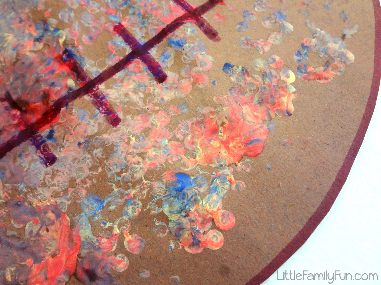 Little Family Fun: Football Painting