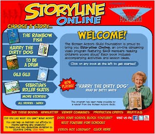 The Book Bug: Free Online Story Sites