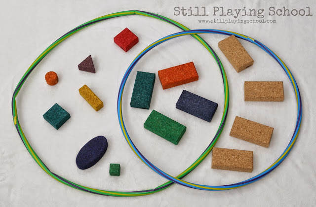 Math with KORXX: Sorting Cork Blocks by Attributes | Still Playing School