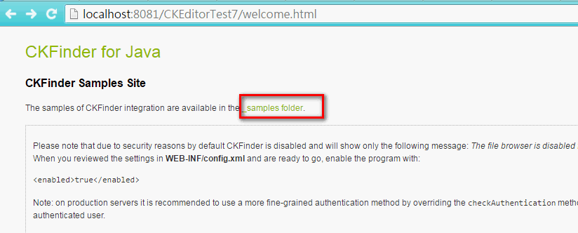 Java程式教學甘仔店: CKEditor + CKFinder 基本配置設定之一