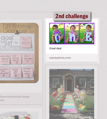 beautyofeveryotherday: Pinterest challenge