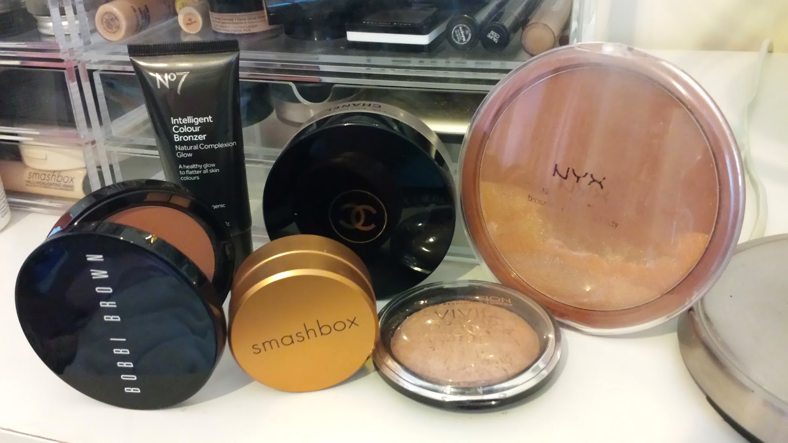 All That Shimmers...: My Bronzer Collection and Review ....