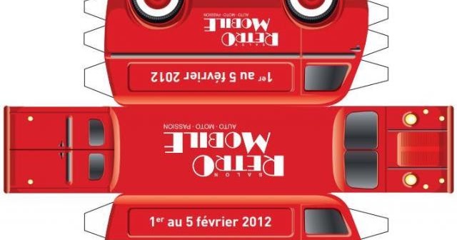 SP. Papel Modelismo: PaperCraft - Van