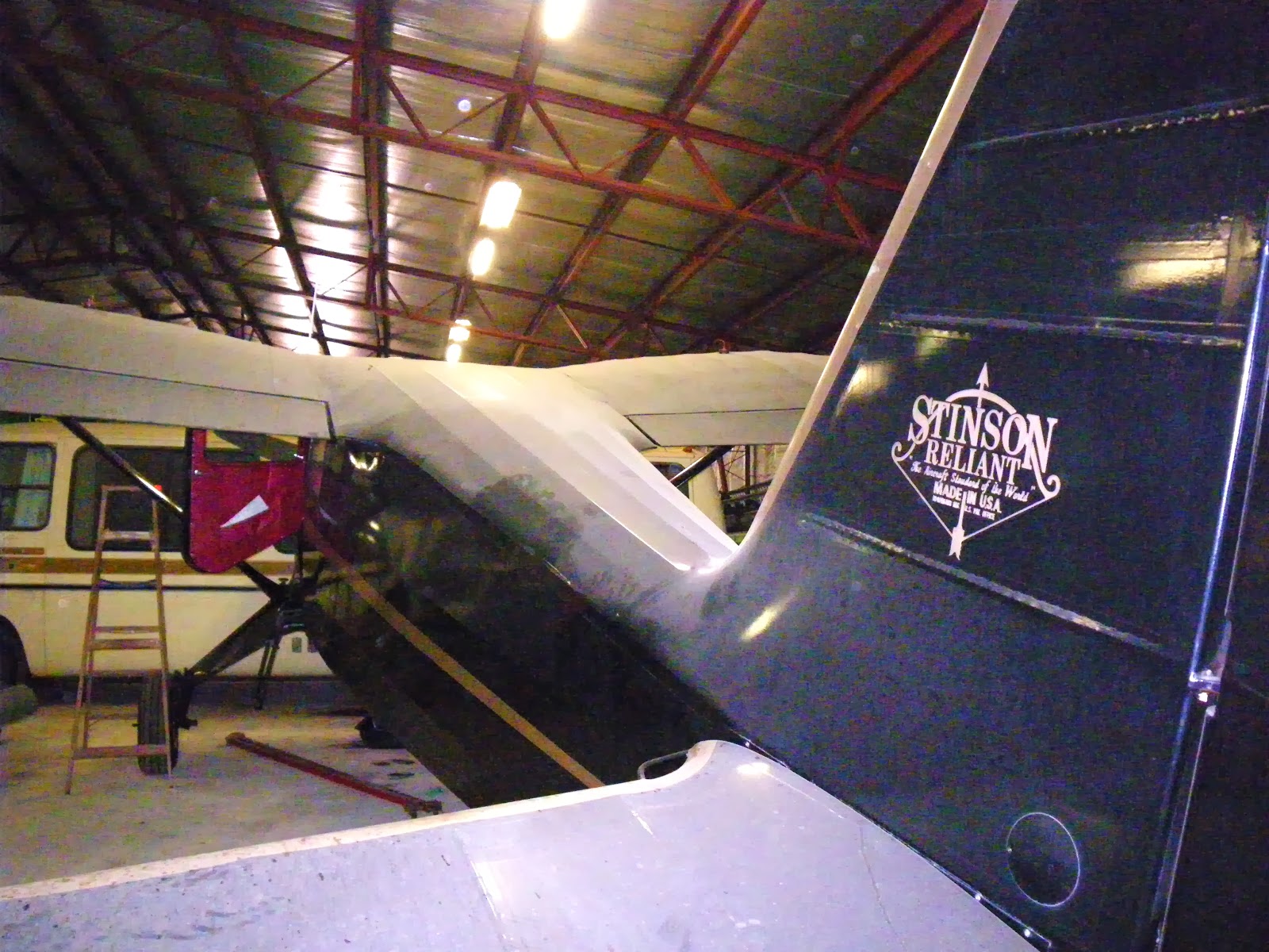 Fly's Picture Place: A 1937 STINSON RELIANT One Of Seven In The World