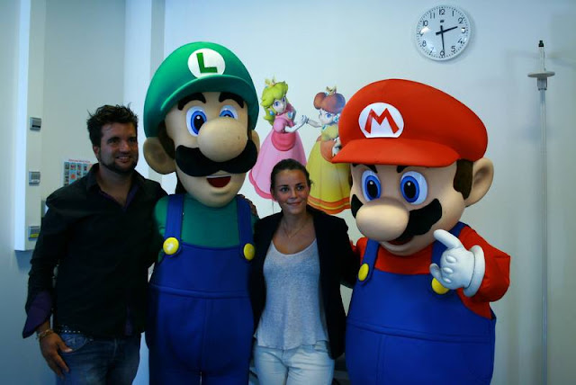 Mario e Luigi visitam hospital infantil na Bélgica, levando alegria e ...