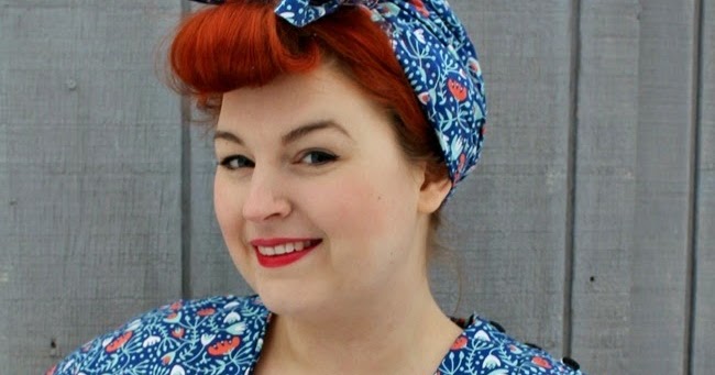 40s Fashion Calendar February: Make a blouse and turban / Va-Voom ...