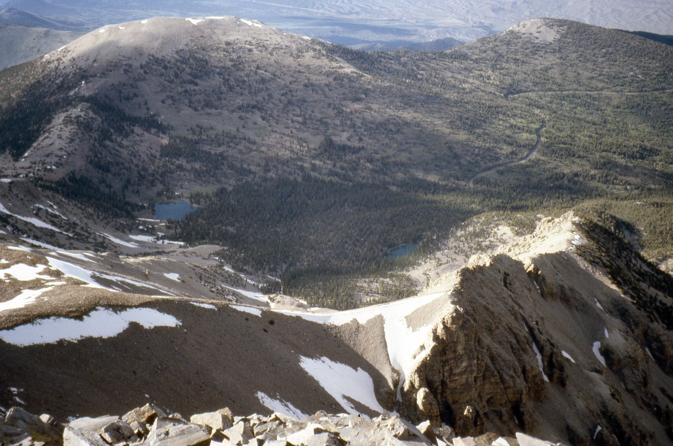 The Road Goes Ever On: Wheeler Peak, Nevada, 1990