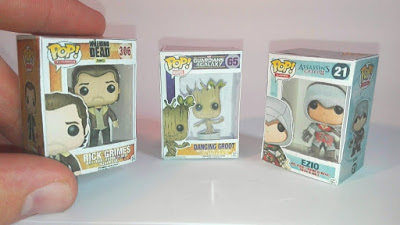 Funko Pop miniature en papercraft DIY