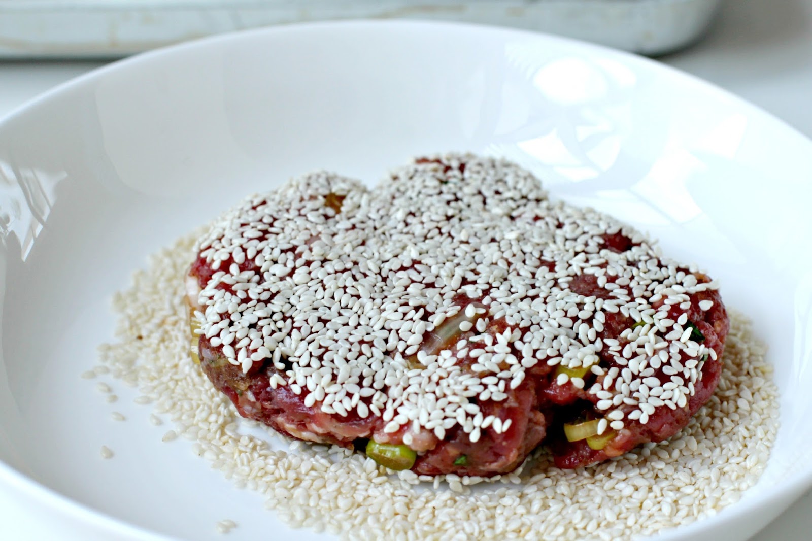 Milk and Honey: Sesame Beef Burgers