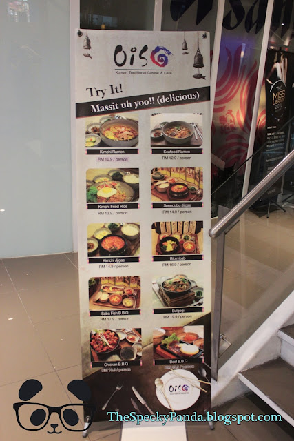 The Specky Panda: Dinner at Oiso Korean Traditional Cuisine and Cafe ...