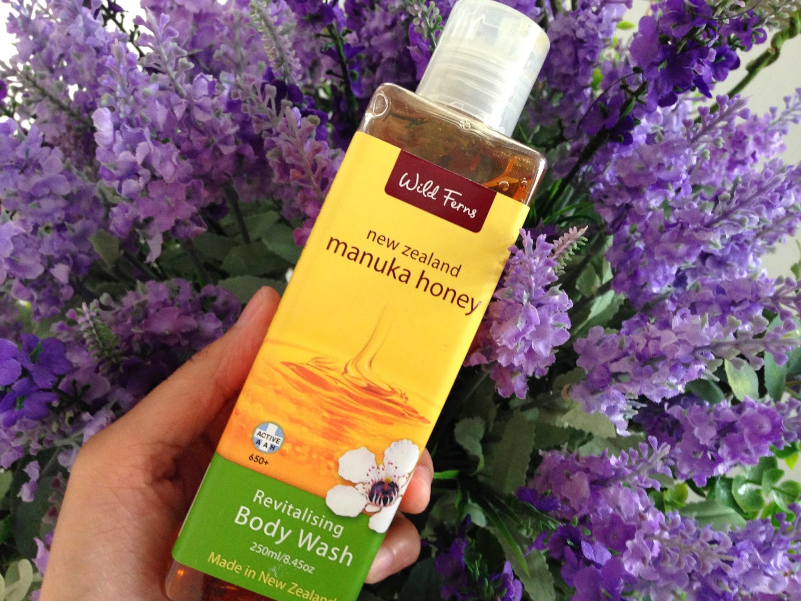 aYNa | aNYa: Fresh & Sweet with Wild Ferns Manuka Honey Body Wash ...
