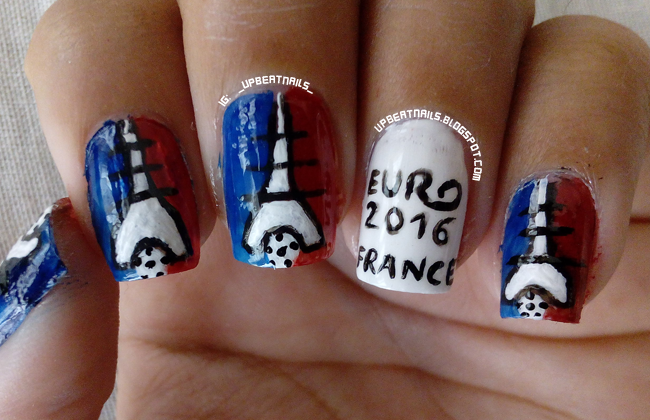 ABC Challenge: F is for France | Nail Art Challenge - Upbeat Nails ...