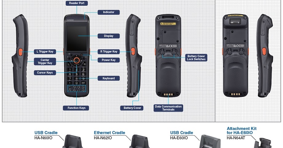 Casio DT 970 Scanner ~ little Note