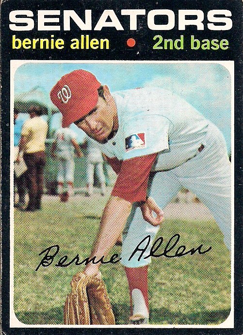 Topps 1971: no. 427 - bernie allen