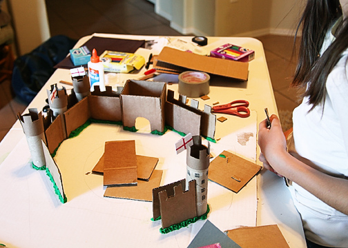 The Spaghetti Brunette Blog: Warwick Castle Project