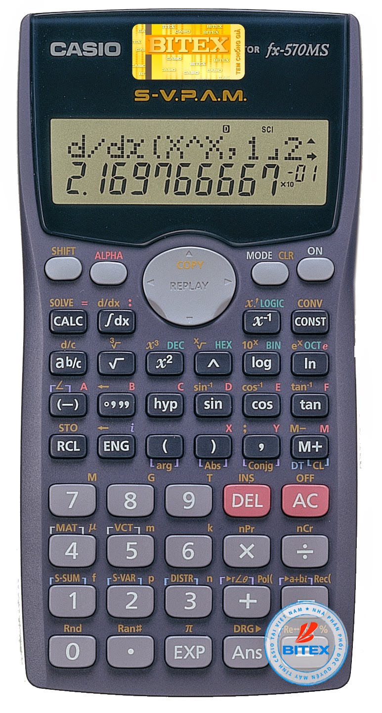 4 Phần mềm Giả lập máy tính CASIO gồm CASIO-FX570VN-PLUS, CASIO-570MS ...