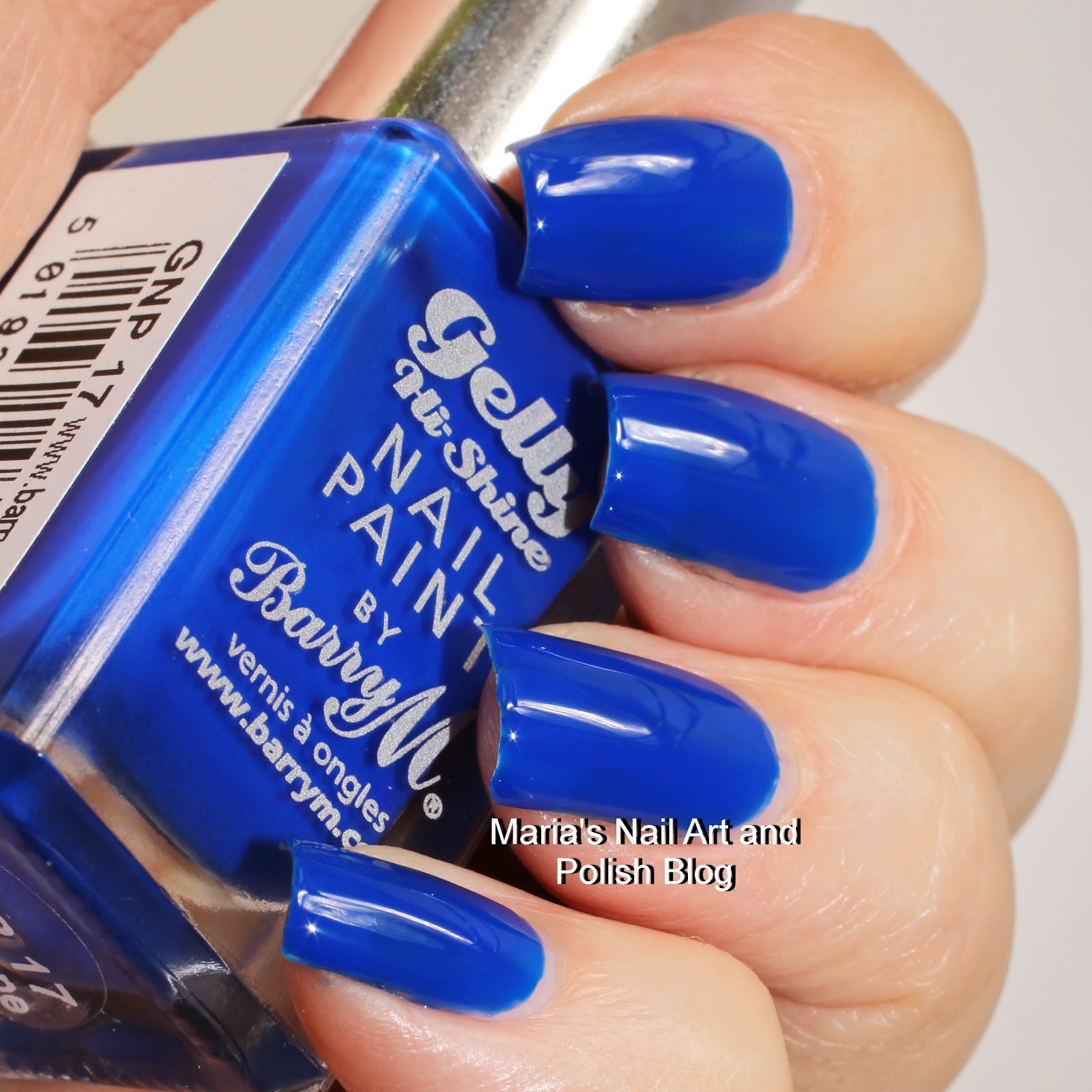 Marias Nail Art and Polish Blog: Barry M Blue Grape, Blackberry ...
