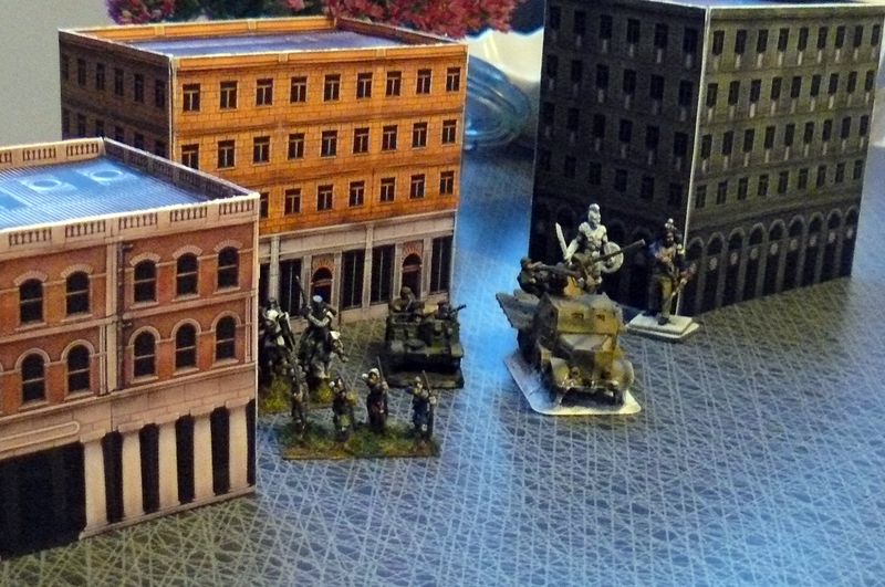 Kampfgruppe Engel: Dropzone Commander paper building