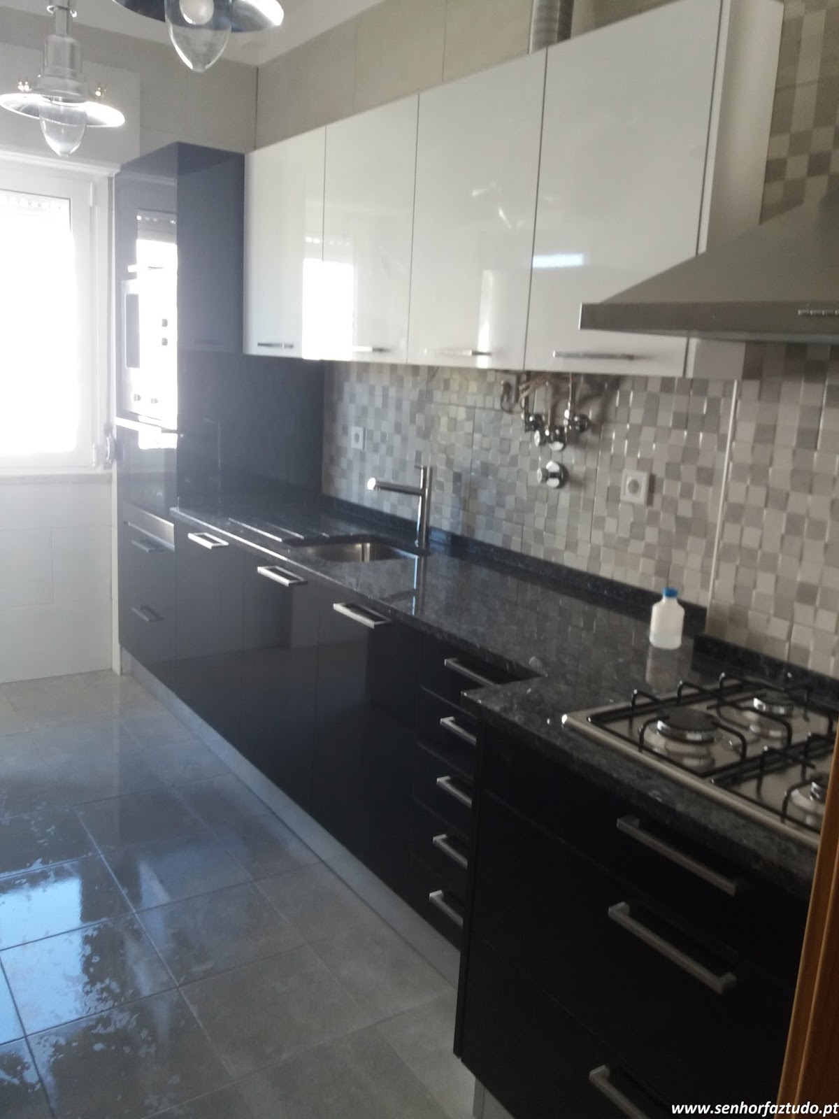 Remodelação de uma cozinha em Sacavem