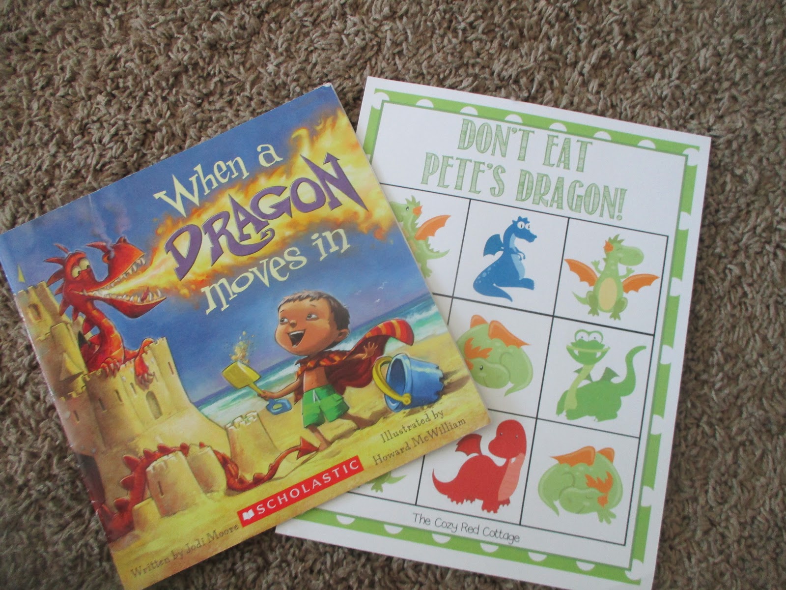 The Cozy Red Cottage: Chicka Chicka Boom Boom and Beach theme