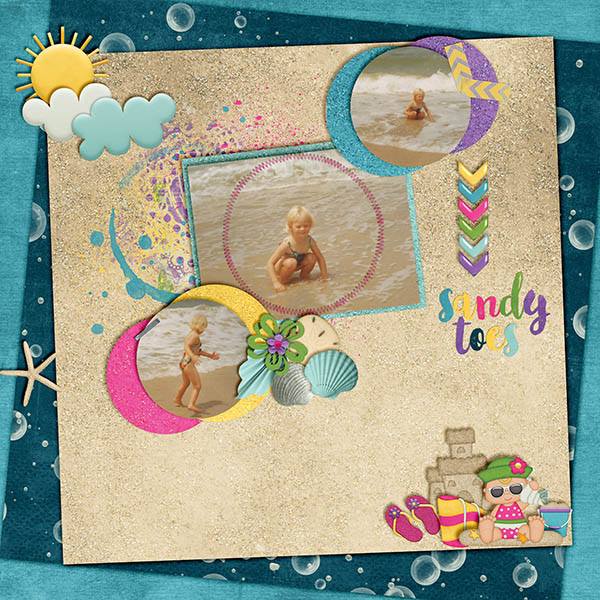 Day Dreams 'n Designs: Girls at the Beach Freebie