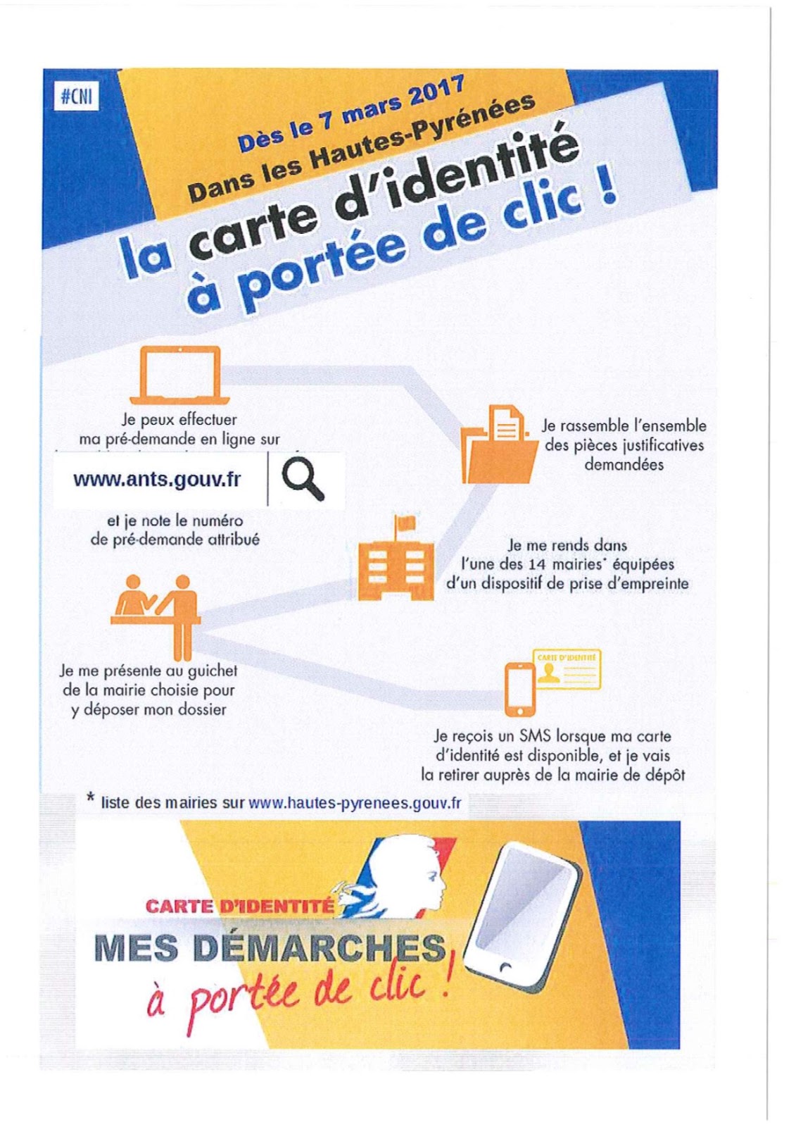 ARTAGNAN65.COM: Nouvelle procédure de demande des cartes d'identité à ...