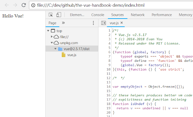"The Vue Handbook" Annotations - Part 1: Introduction and the first Vue ...