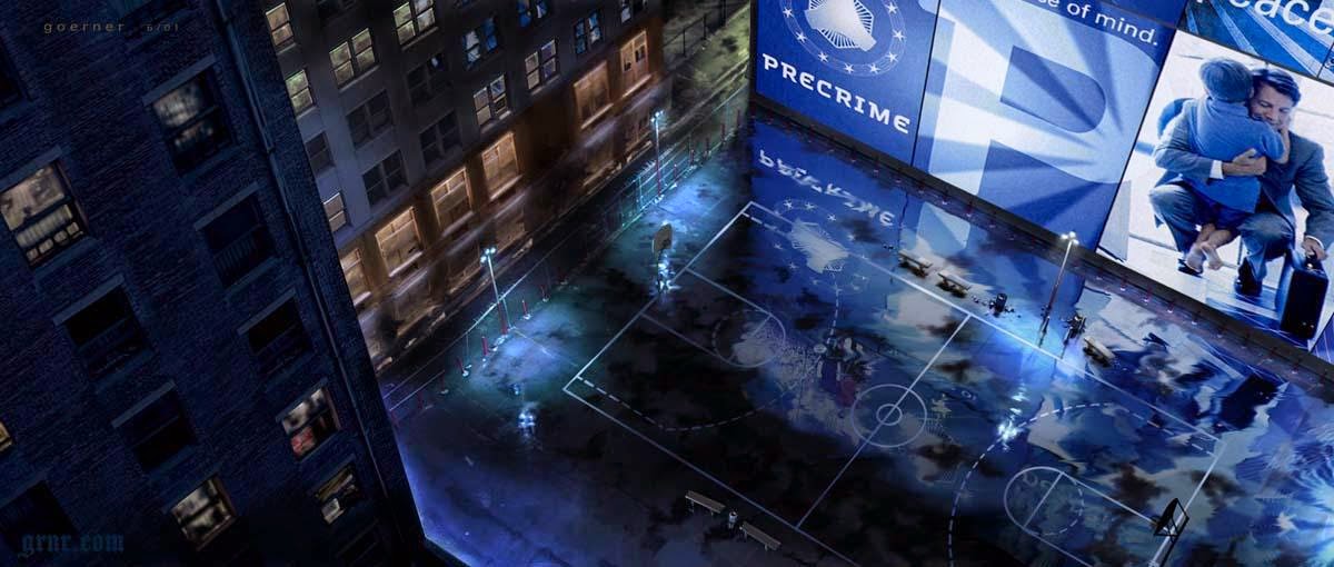 Creepy MINORITY REPORT Spider Robot Concept Designs by Mark Goerner ...