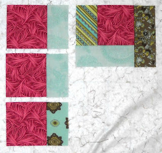 Curlicue Creations: Log Cabin Progress