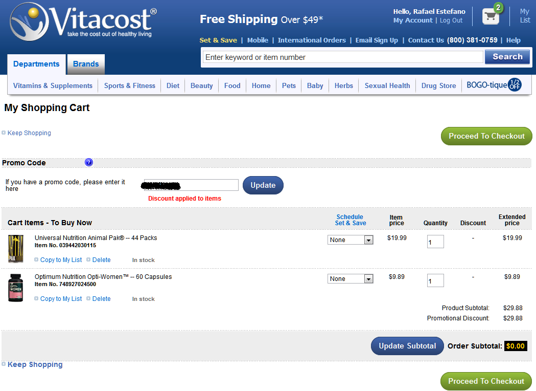 Vitacost iHerb Healthdesigns: Tutorial Shipito para encomendas Vitacost