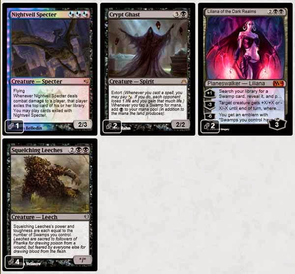 Magic the Gathering Adventures: [Standard] Mono Black