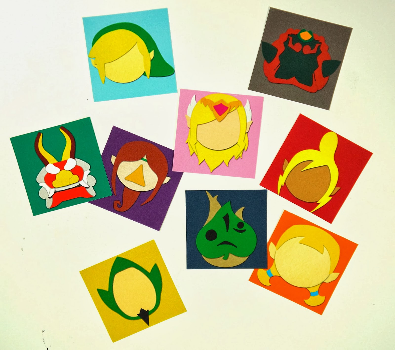 Otaku Crafts: Wind Waker Magnet Set