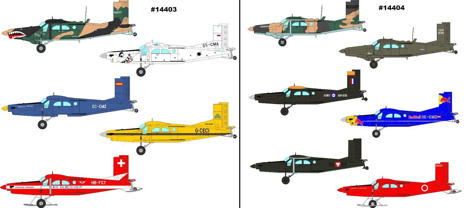 Pilatus pc 6 porter чертежи - 81 фото
