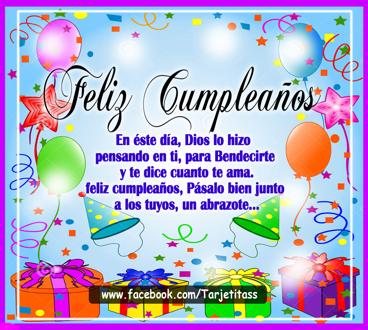 FELIZ CUMPLEAÑOS - Originales mensajes para felicitar por cumpleaños a ...