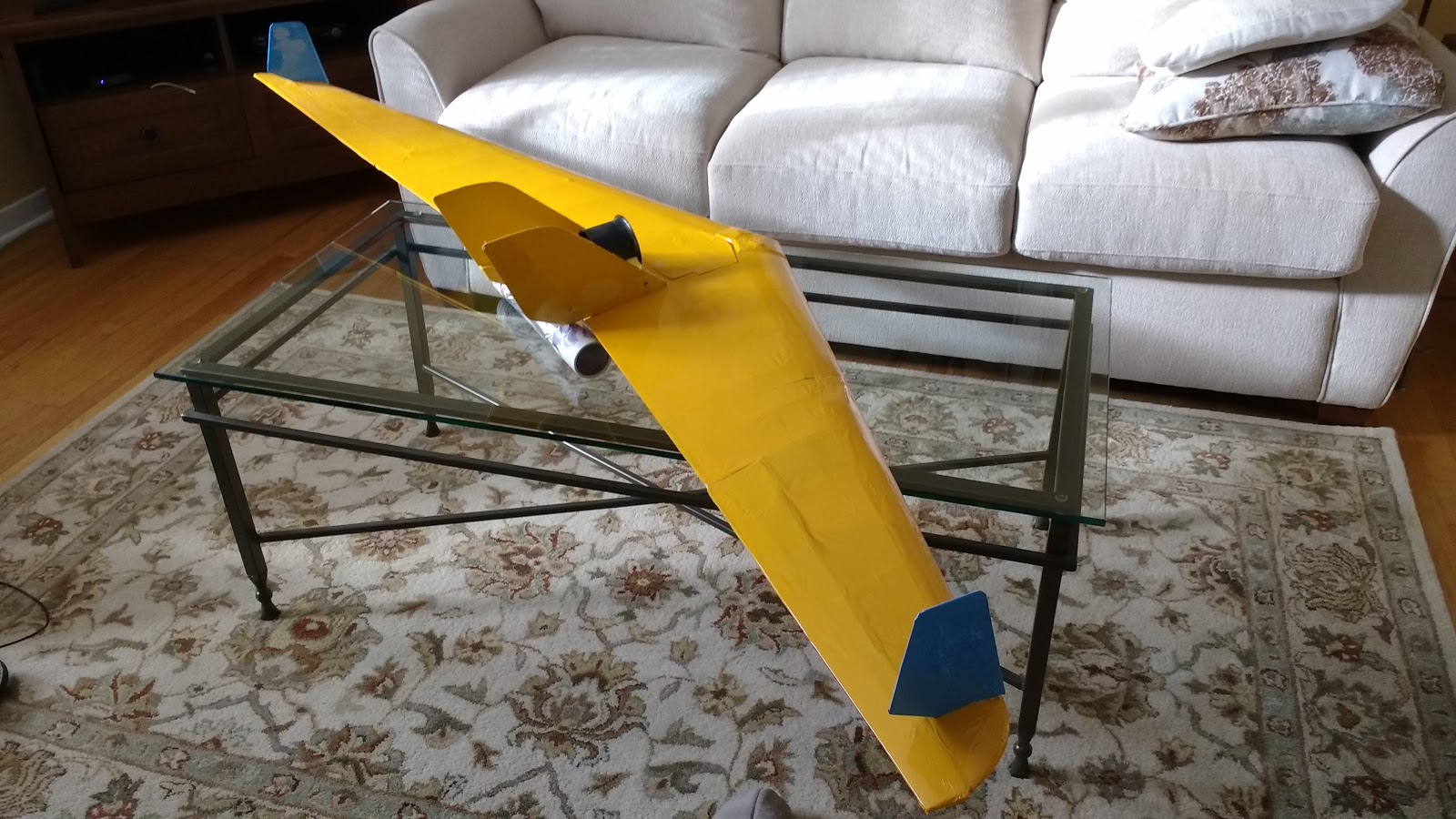 RC Flying Models: EDF Powered Klingberg Flying Wing Glider