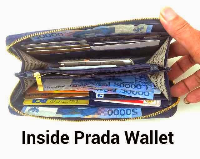 Sarae Butik: Dompet Zipper Prada