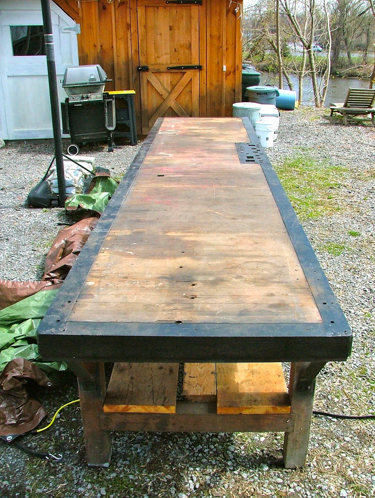 Kellogg & Sons' Blacksmith Shop: Blacksmithing & Tinsmithing Workbench