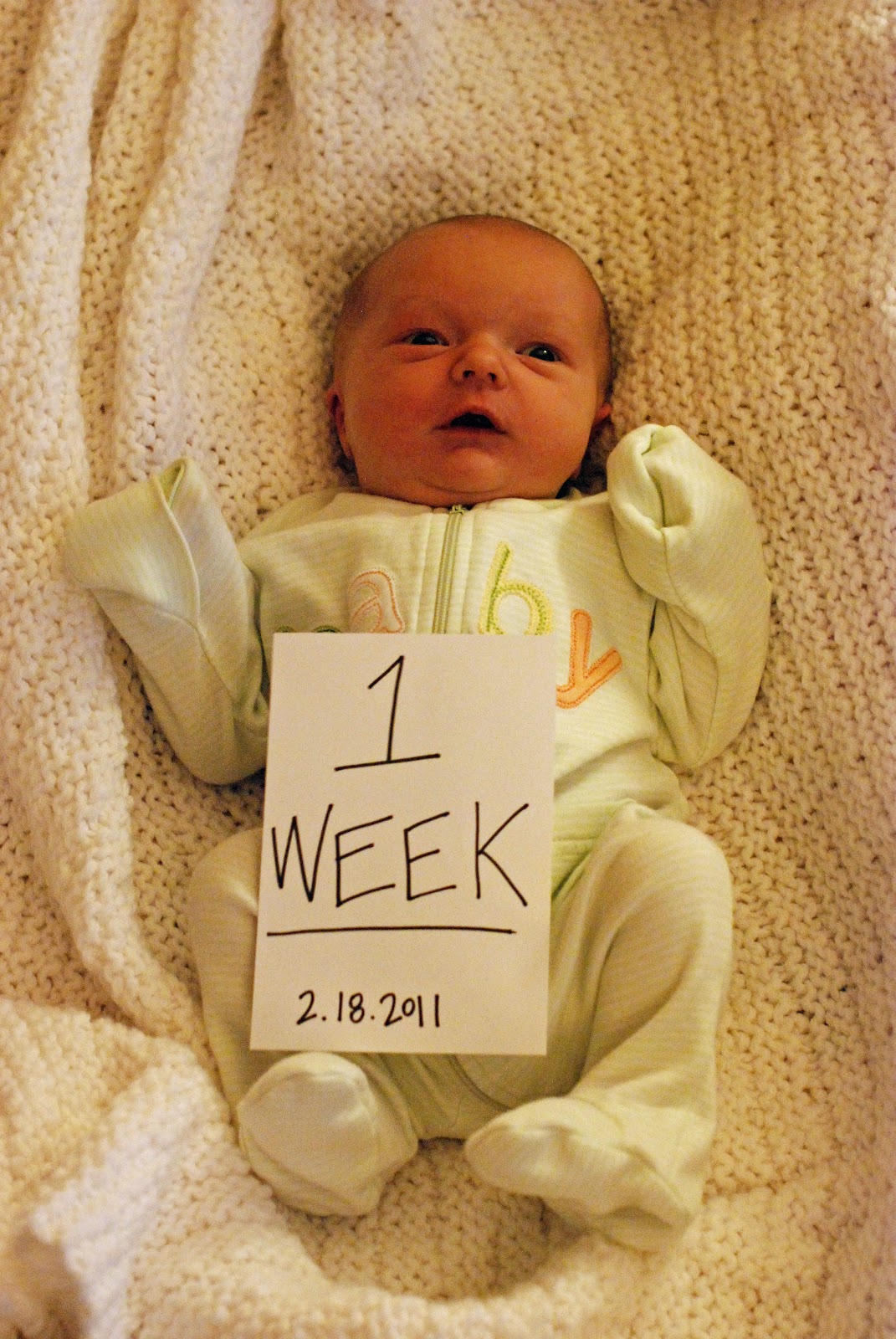 Every Night's a Weekend: Happy One Week!