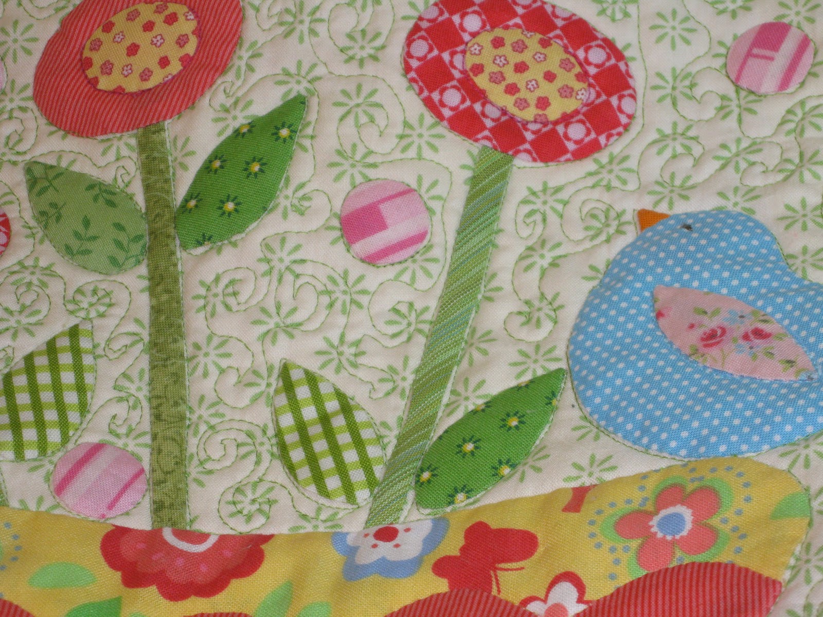 Gingerbread Girl's Quilting Adventures: Free Motion Quilting- My ...