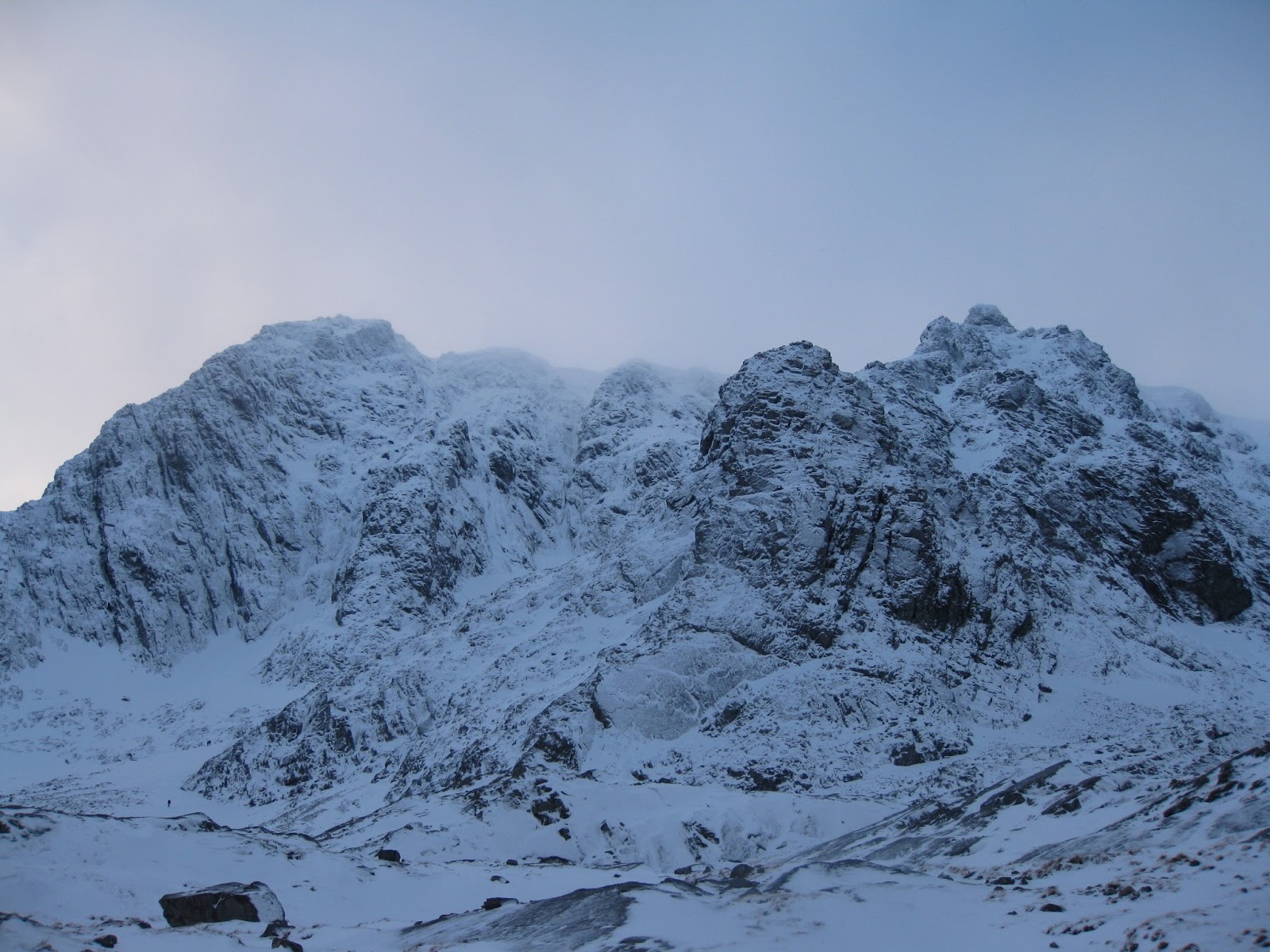 Tower Ridge: Solo in Winter