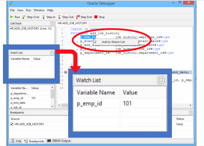 Navicat Blog How To Debug Oracle Queries Procedures And Functions In Navicat S Debugger