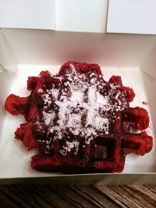 Red Velvet Revelry: Caffe Bene