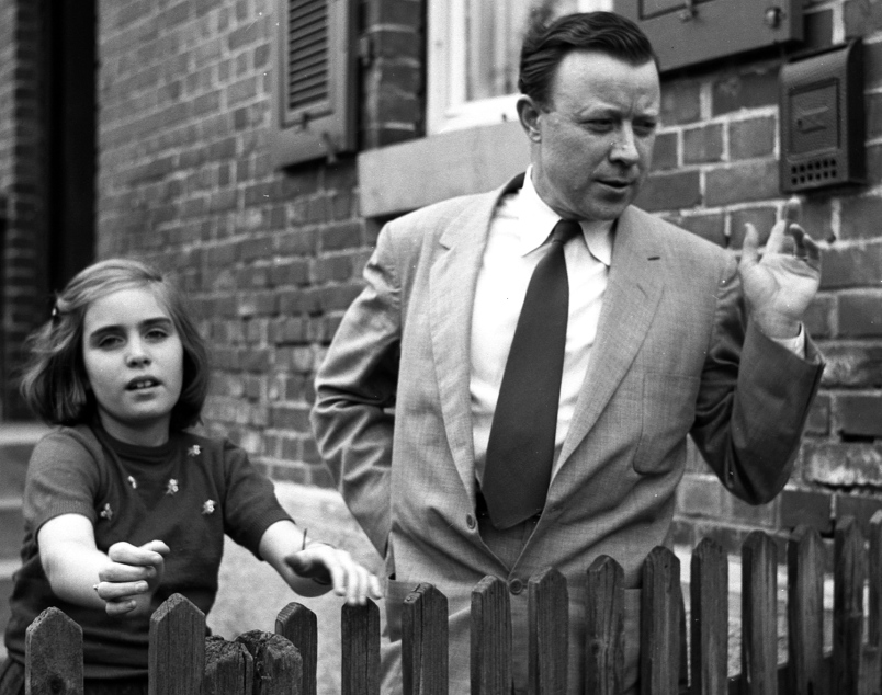 1949. Labor Leader Walter Reuther Visits Germany